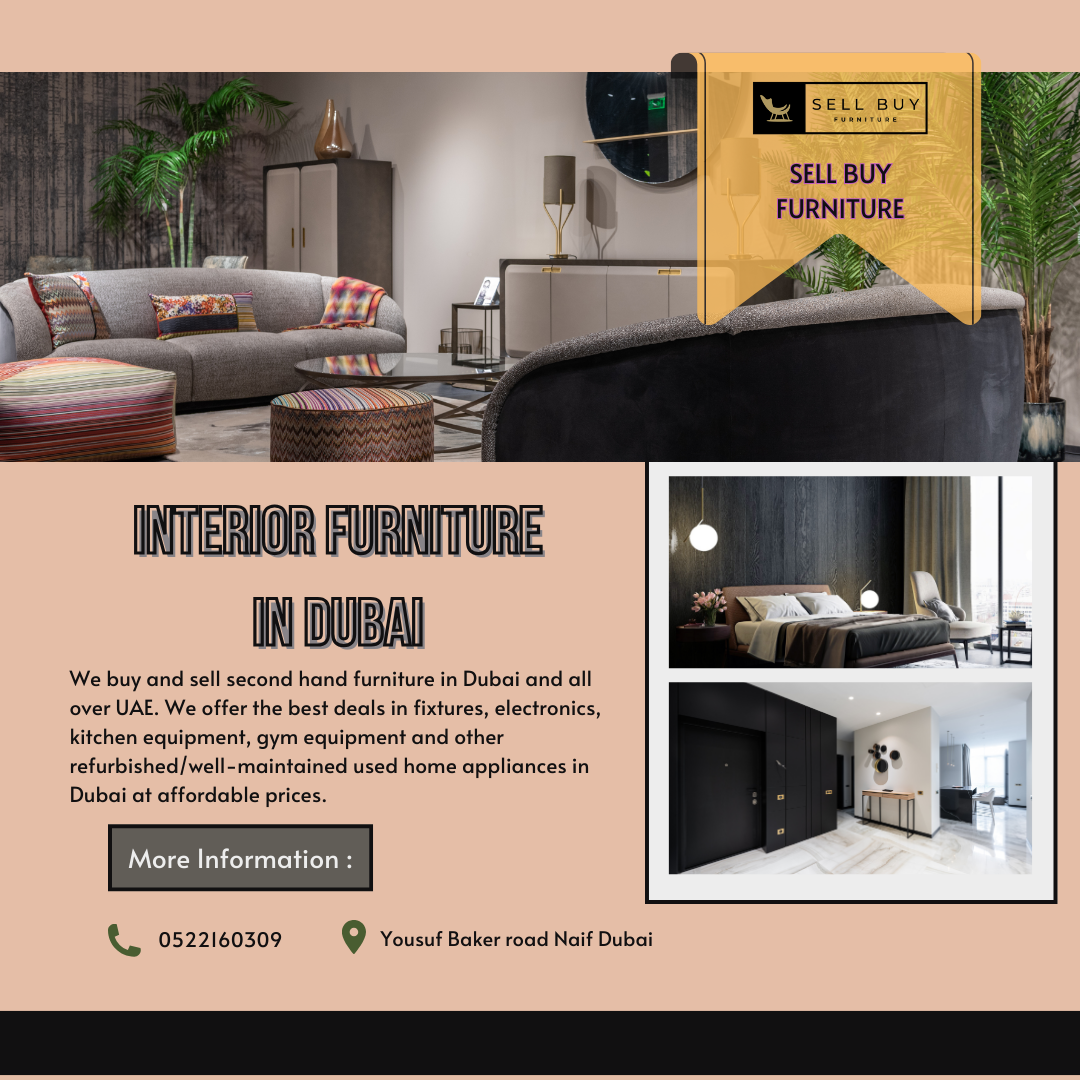 Transform Your Space with Premium Interior Furniture in Dubai ...